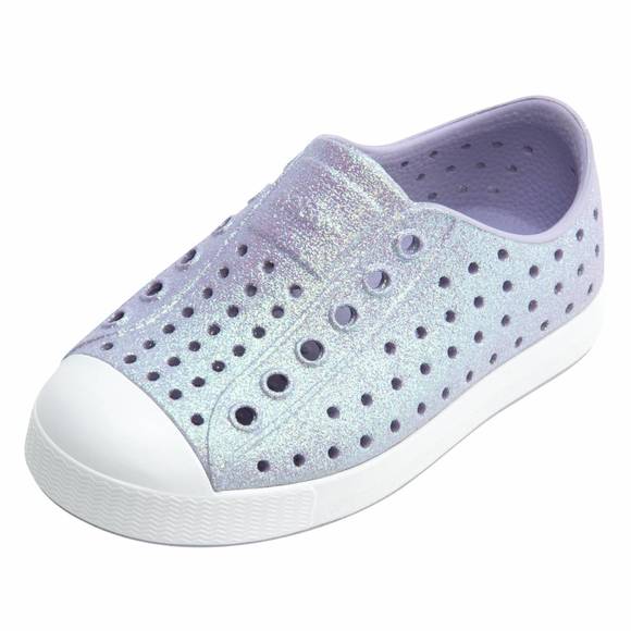 Native | Shoes | New Native Girls Jefferson Bling Sandals In Purple ...